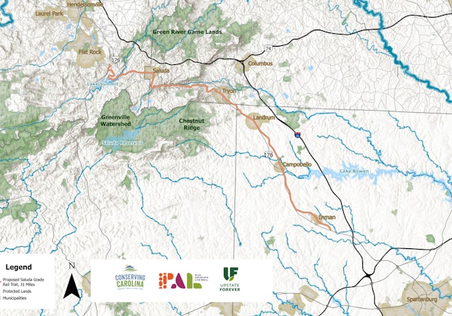 Saluda Grade Railroad Purchased for Rail Trail | Saluda Grade Trail