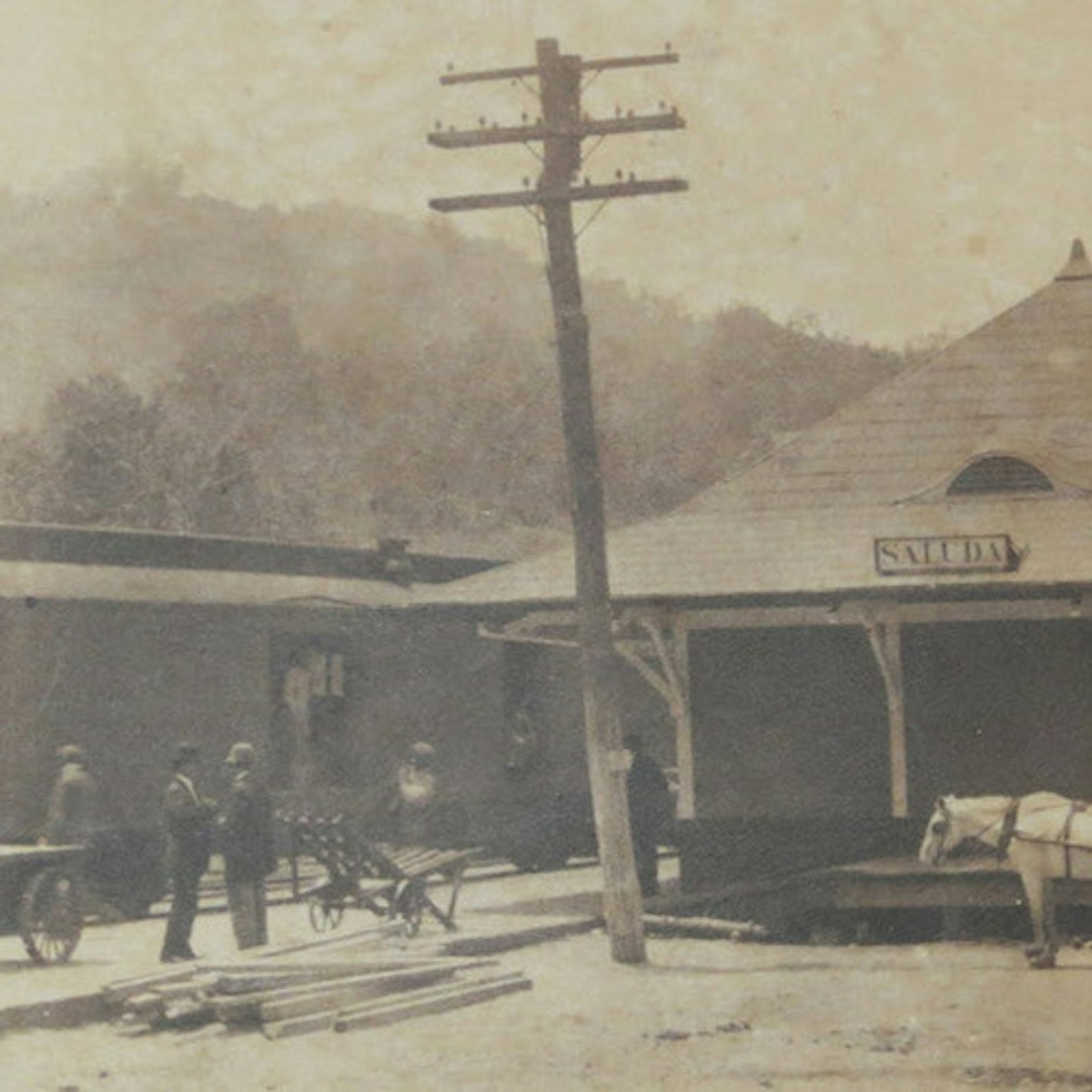 Saluda Grade Railroad | History